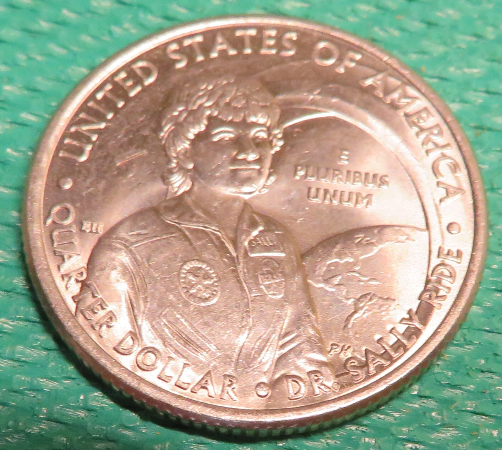Dr. Sally Ride Error ? Ghost Comet 2022 P Liberty Quarter Dollar ...