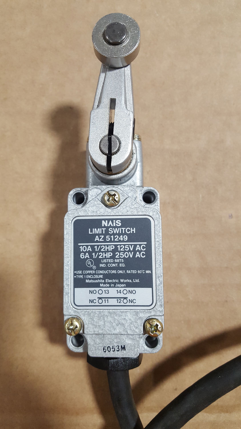 NAIS Az-51249 Limit Switch W/ Rotary Head and Cable for sale online | eBay