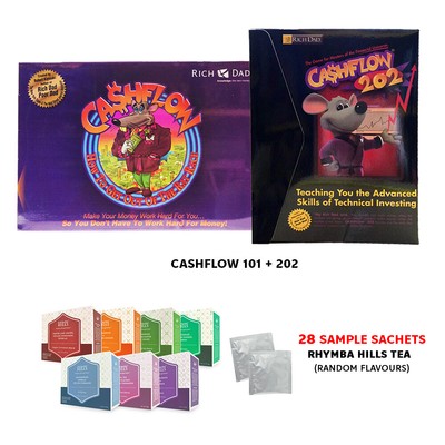 CASHFLOW 101 & 202 Full Set - Financial Education Board Game by Robert ...