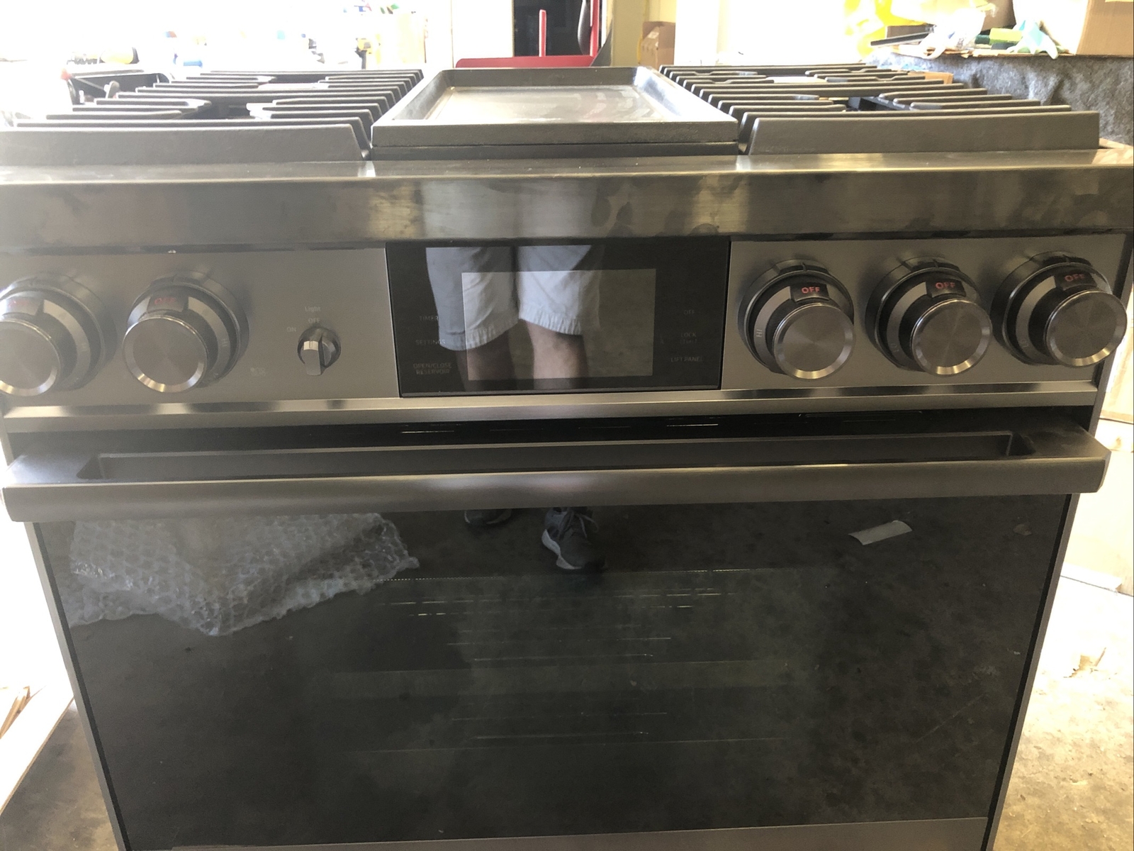 Dacor Contemporary DOP36M94DLM 36" Freestanding Professional Dual Fuel ...