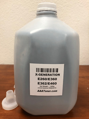 (1KG/1,000g) BULK Toner Refill for Lexmark E260, E260d, E260dn E360 ...