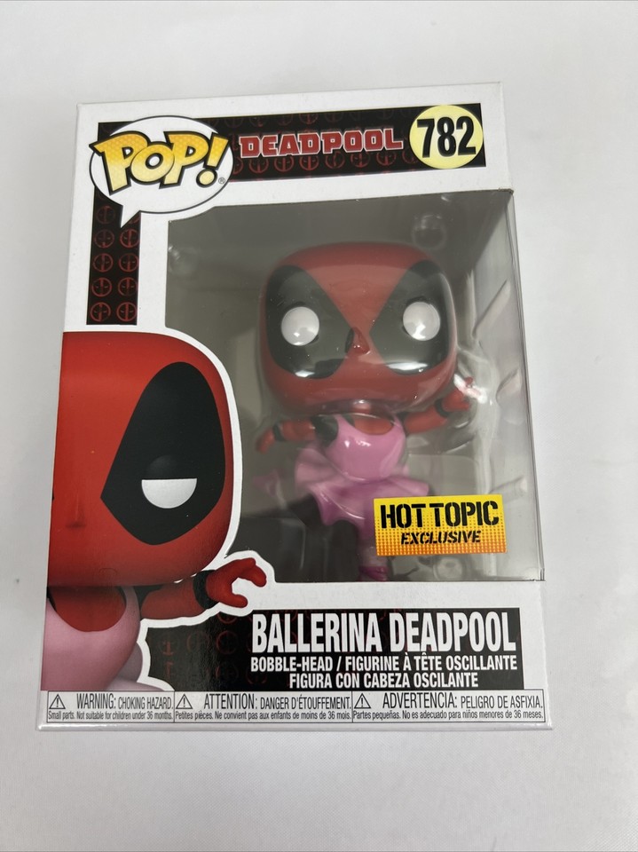 Funko POP! Deadpool: Ballerina Deadpool - 782 Hot Topic Exclusive ...
