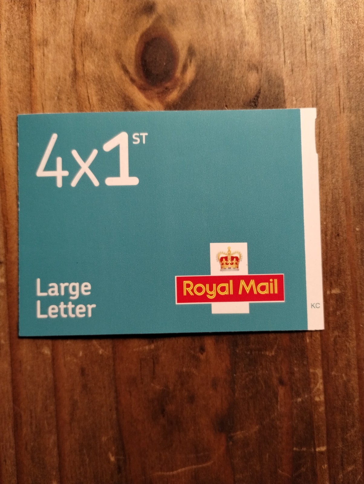 Royal Mail 1st Class Large Letter UK Postage Stamps - Book of 4 | eBay UK