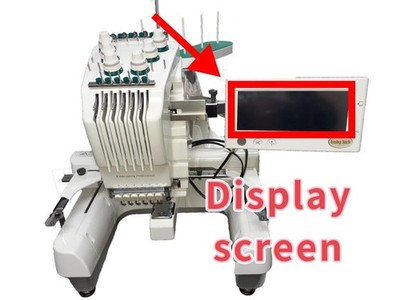 Baby Lock BMP6 BMP8 Multi Needle Embroidery Machine For Lcd Screen ...