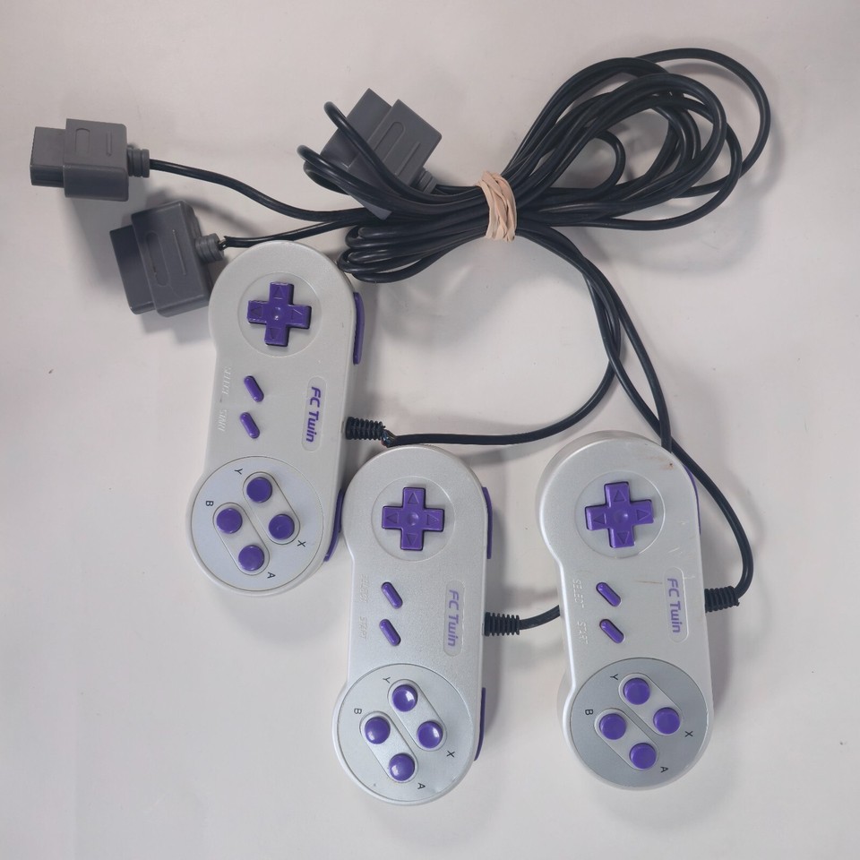 FC Twin Yobo System Console - SNES & NES - 3 Controllers (UNTESTED) | eBay