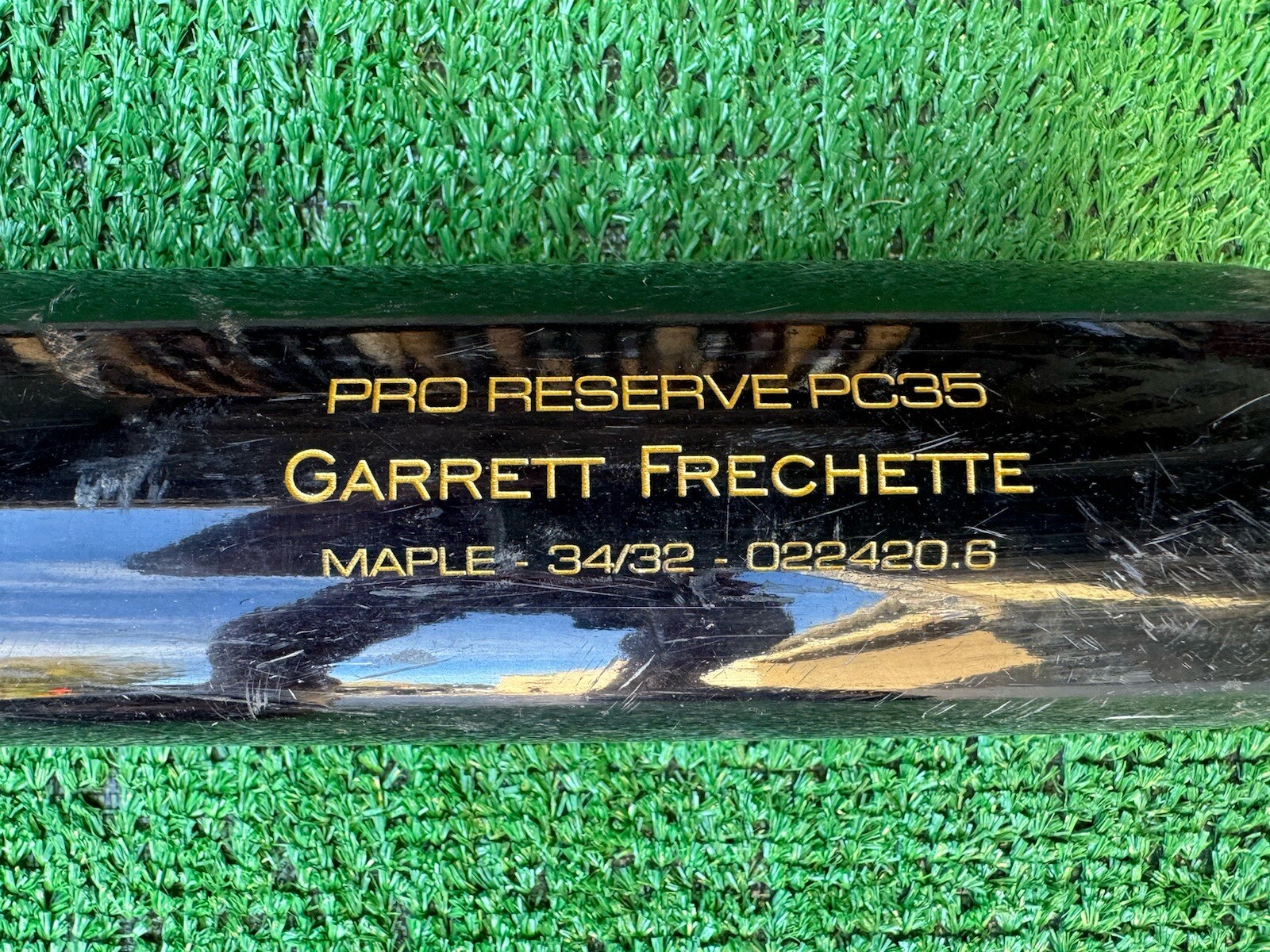 SAN FRANCISCO GIANTS GARRETT FRECHETTE GAME USED AUTOGRAPHED BASEBALL ...