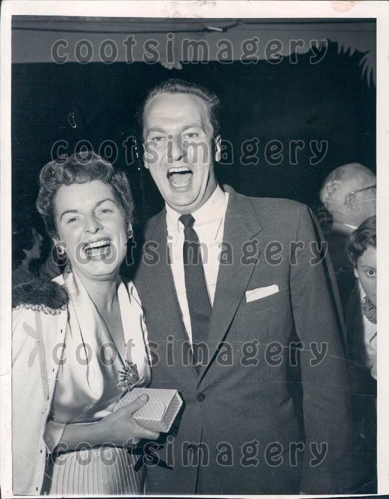 1953 Wire Photo Actors Fletcher Markle & Mercedes McCambridge | eBay