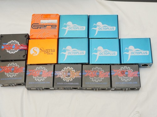 Z3X Box (6), Sigma Box(1), Octoplus(5), Unlock/repair boxes for Samsung ...