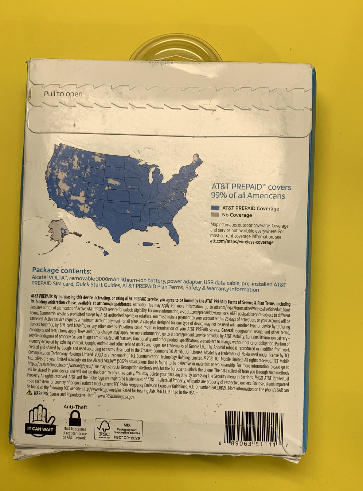 Alcatel+Volta+5002R+6%27%27+AT%26T+LTE+-+16GB+2GB+-+Prepaid+Gray+ ...