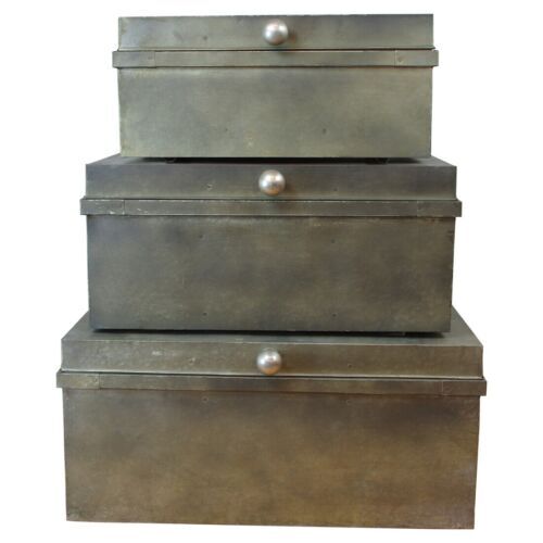 Metal Home Storage Boxes for sale | eBay