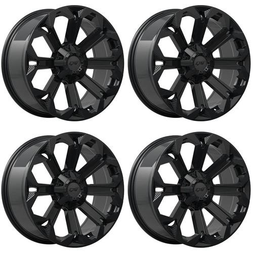 Set of 4 20in Black Alloy Wheel Rims for Lexus GX470, DA3P9Y5 6x139.7 ...