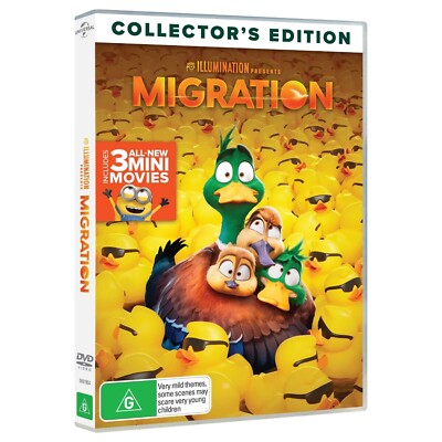 Migration (DVD, 2023) Region 4 Movie Animation Minions - NEW SEALED | eBay