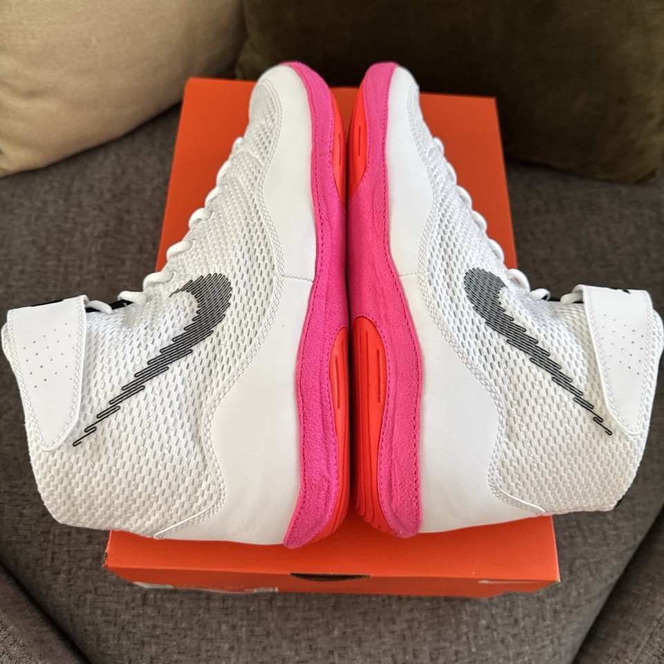 Nike Tokyo Inflict SE Wrestling Shoes Mens Size 7.5 Rawdacious White ...