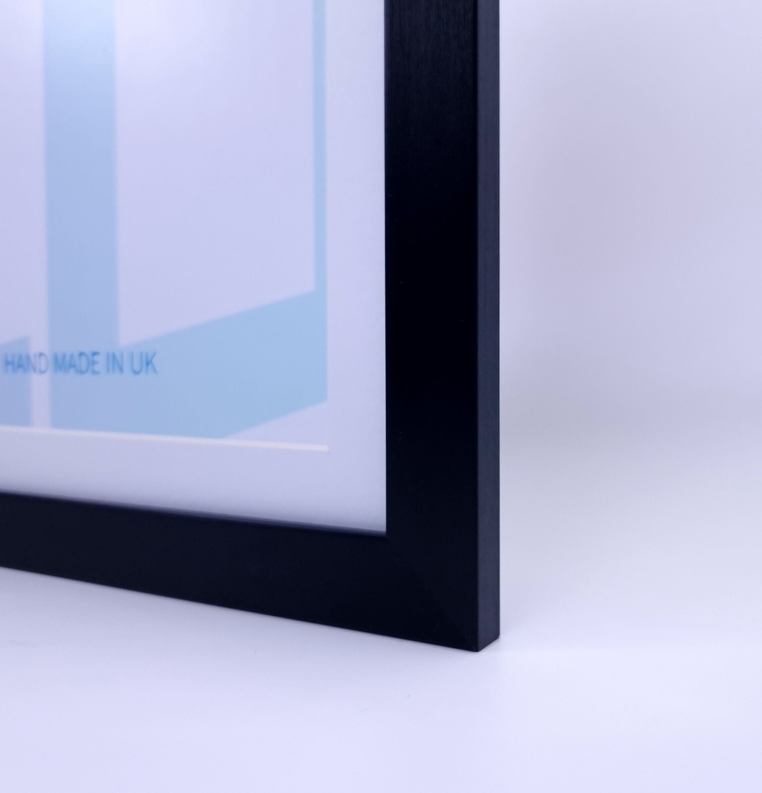 Black Photo Picture Poster Frame 28mm fit A7 A6 A5 A4 A3 A2 Glass ...