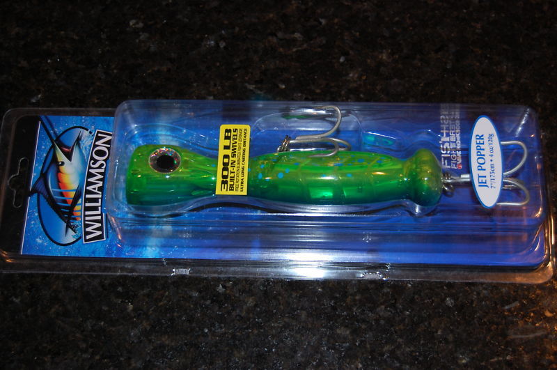 Williamson Lures Jet Popper JP7-D Dorado 7" BIG GAME 4 oz 175 mm ...