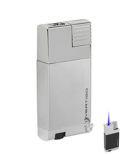 Vertigo by Lotus Ambassador Cigar Lighter Matte Silver | eBay