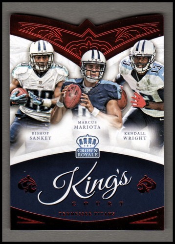 2015 Crown Royale The King's Court Red KC19 Sankey Kendall Wright ...