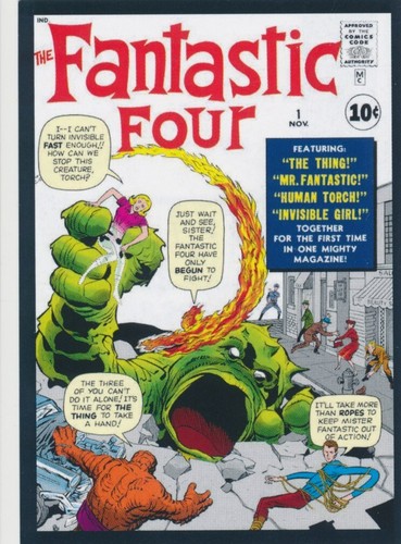 #40 FANTASTIC FOUR 1 Panini Marvel 80th Anniversary Sticker Collection ...