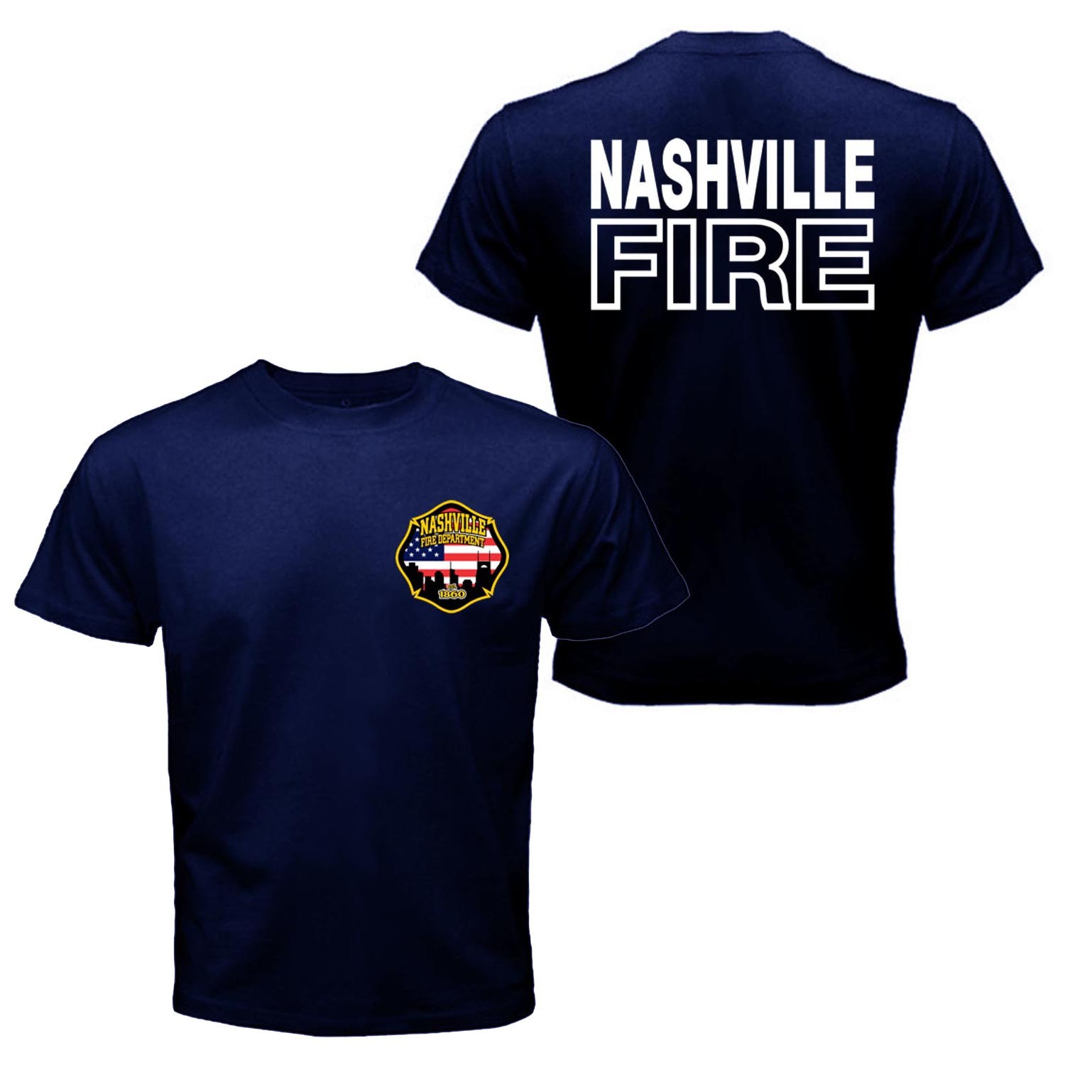 NFD Nashville Fire Department Fighters Tennessee Protect Medical Rescue ...