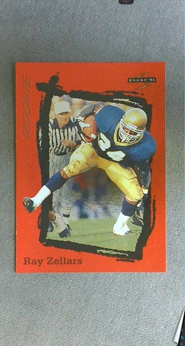 1995 Score Red Siege #244 Ray Zellars RC Saints | eBay