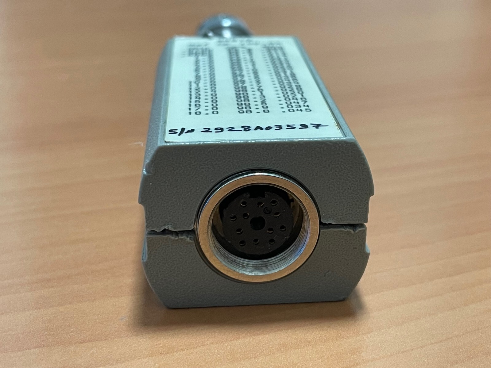 Agilent HP 8481D Power Sensor 10MHz 18GHz 100pW 10uW -70dBm to -20dBm ...