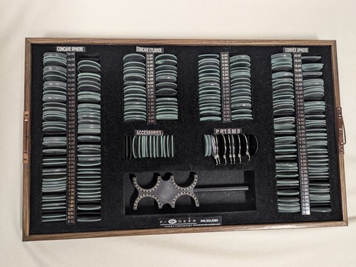 Vintage Steampunk Pioneer Trial Ophthalmology Optometry Lens Set | eBay