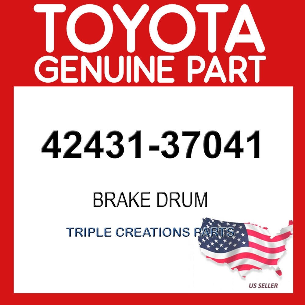Toyota Genuine 4243137041 Disc Rr 42431-37041 OEM | eBay