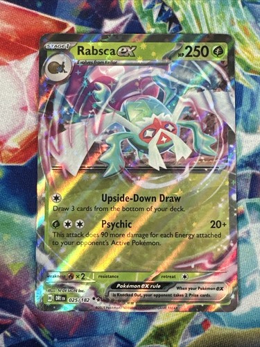 Pokemon TCG - Rabsca ex 025/182 - Destined Rivals Card | eBay