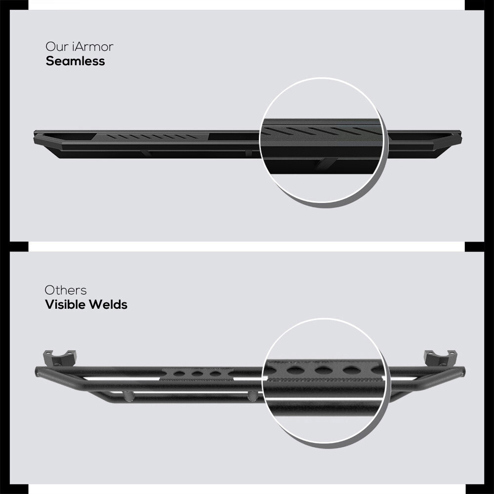 iArmor 6.5" Off-Road Side Armor Square for 14-23 Toyota 4Runner SR5 ...