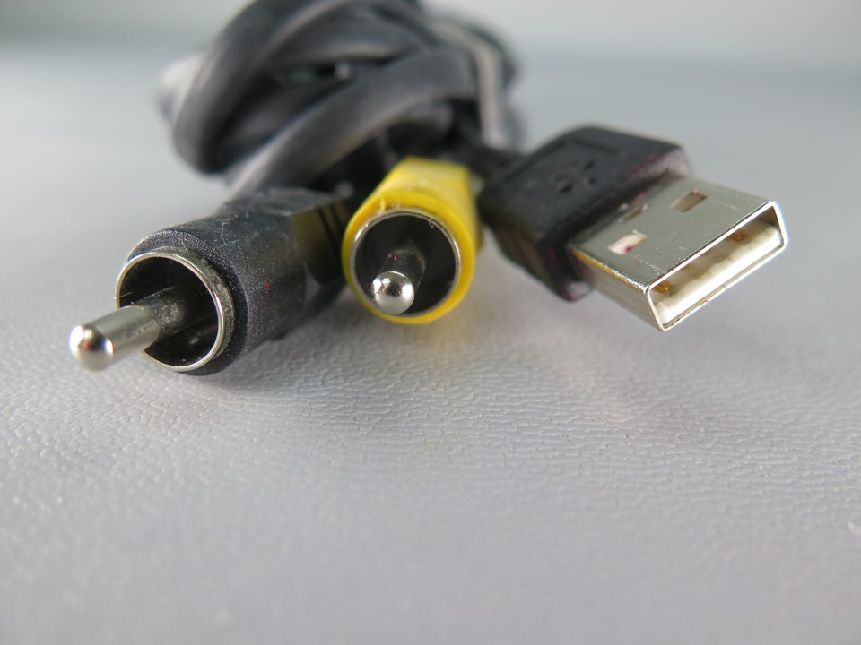 GENUINE Sony Multi Use VMC-MD1 USB AV Cable Cyber-shot Cameras (DSC F/G ...