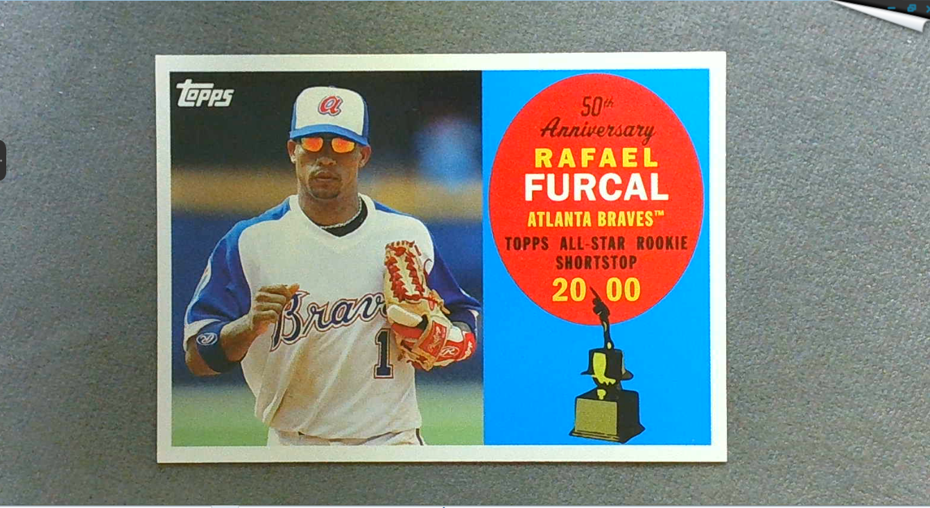2008 Topps 50th Anniversary All Rookie Team #99 Rafael Furcal Braves | eBay