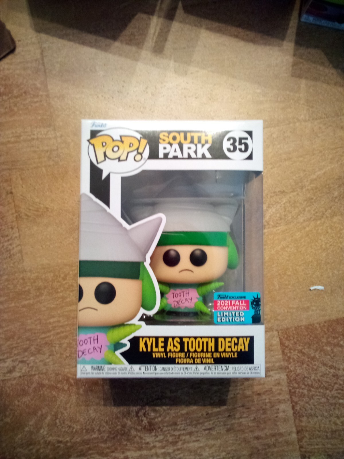South Park Kyle Tooth Decay Pop! Vinyl Figure - 2021 Convention ...