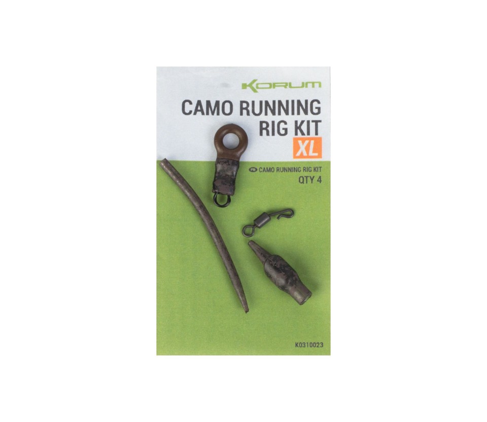 Korum Camo Running Rig Kit *Small Or XL* NEW Coarse Fishing Tackle ...