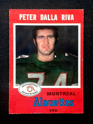 PETER DALLA RIVA 1971 O-PEE-CHEE CFL 71 NO 106 NRMINT+ 59849 | eBay