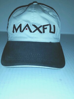 Vtg MAXFLI Sports Ball Cap Hat Fastener back Curbed Bill | eBay
