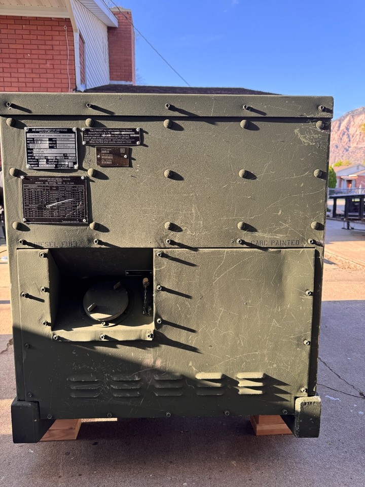 Military Diesel Generator MEP-803A 10kW | eBay