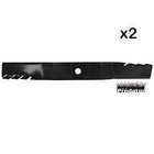 2PK Mower Blade B1PD5022 fits John Deere X370 Z335M ZTRAK Z345M ZTRAK ...