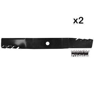 2PK Mower Blade B1PD5022 fits John Deere X370 Z335M ZTRAK Z345M ZTRAK ...