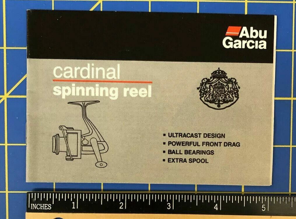 Abu Garcia Cardinal Spinning Reel Cardinal Black Max 2 Manual Parts ...