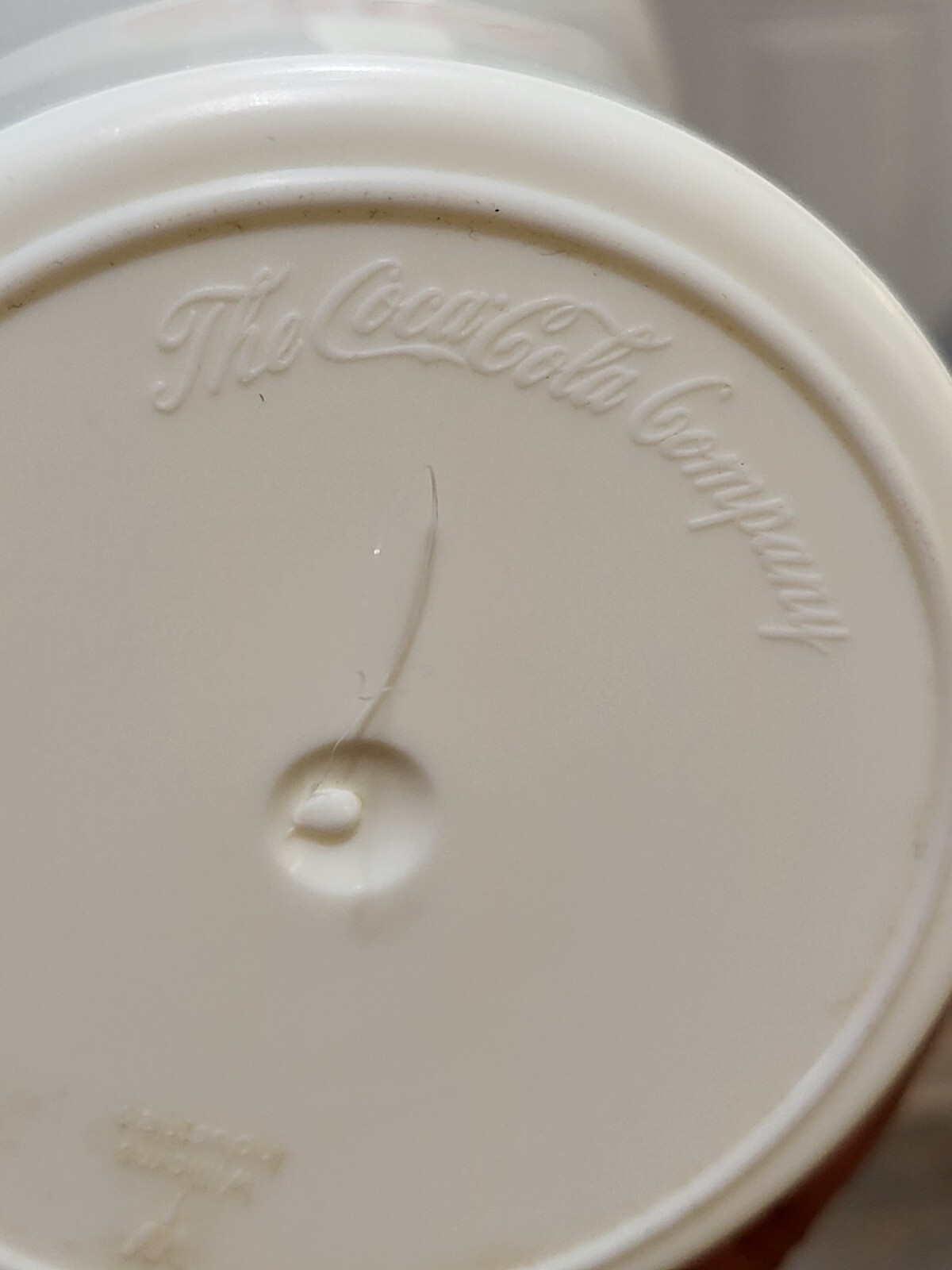 Vintage Coca Cola Godfather's Pizza Travel Mug Pitcher White Plastic ...