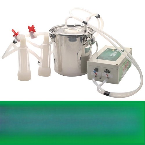 Milking Machine Automatic Pulse Milking Farm Cow Goat Sheep Vacuum Pump ...