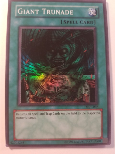 Yu-Gi-Oh! TCG Giant Trunade Spell Ruler SRL-EN048 Unlimited Super Rare ...