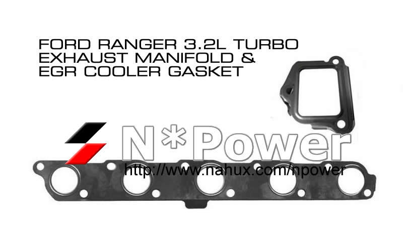 MLS EXHAUST MANIFOLD GASKET SET for FORD Duratorq 32 PUMA RANGER PX 3 ...