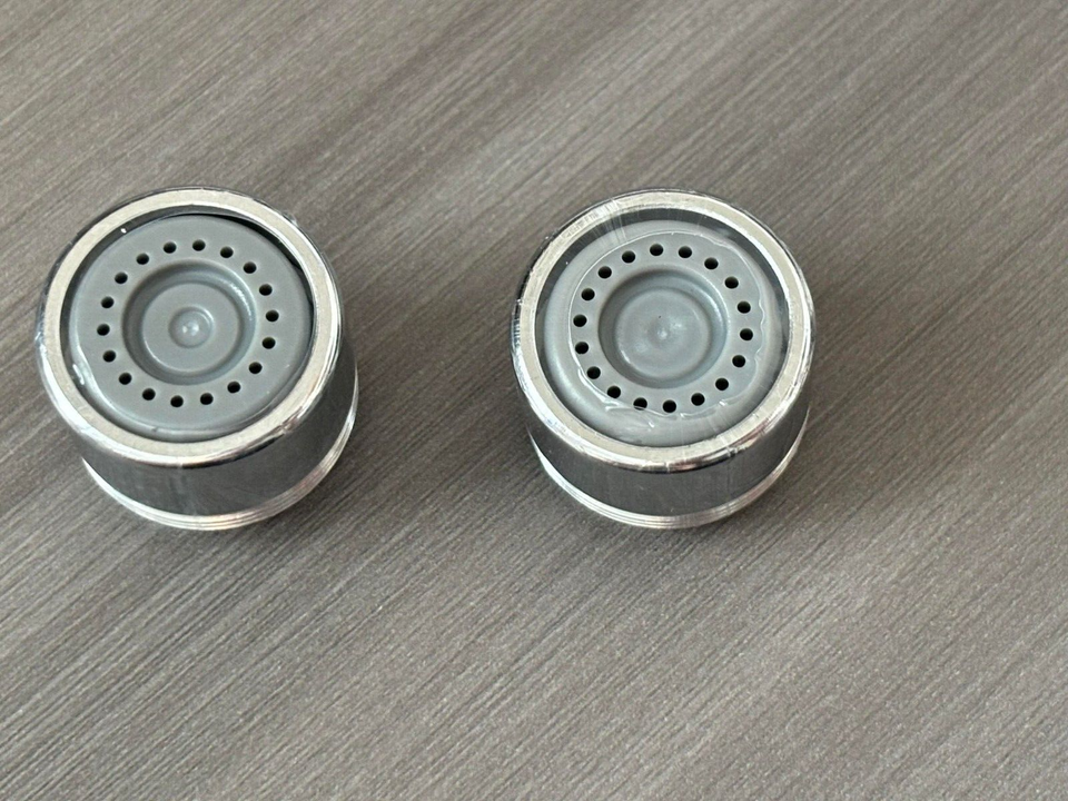 2 - Niagara Conservation 0.5 GPM 3.8 LPM Chrome Faucet Aerator A112.18. ...