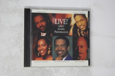 Live! Great Gospel Performances CD Daryl Coley Donald Lawrence | eBay
