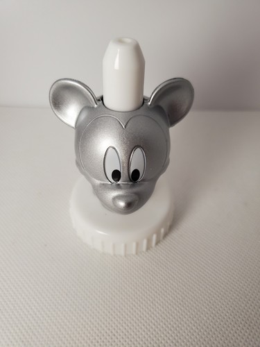 Disney Mickey Juice Bottle Topper Good 2 Grow Silver Edition New | eBay