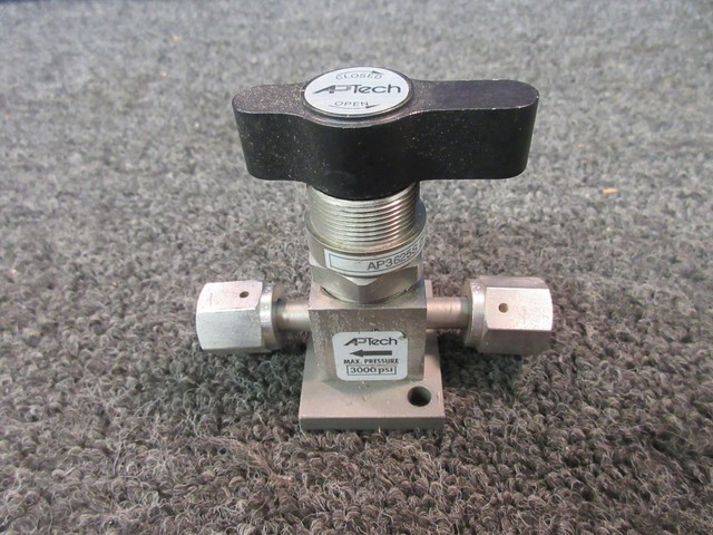 APTech Manual Diaphragm Valve AP3625S 2pw Fv4 Pressure Vacuum Regulator ...