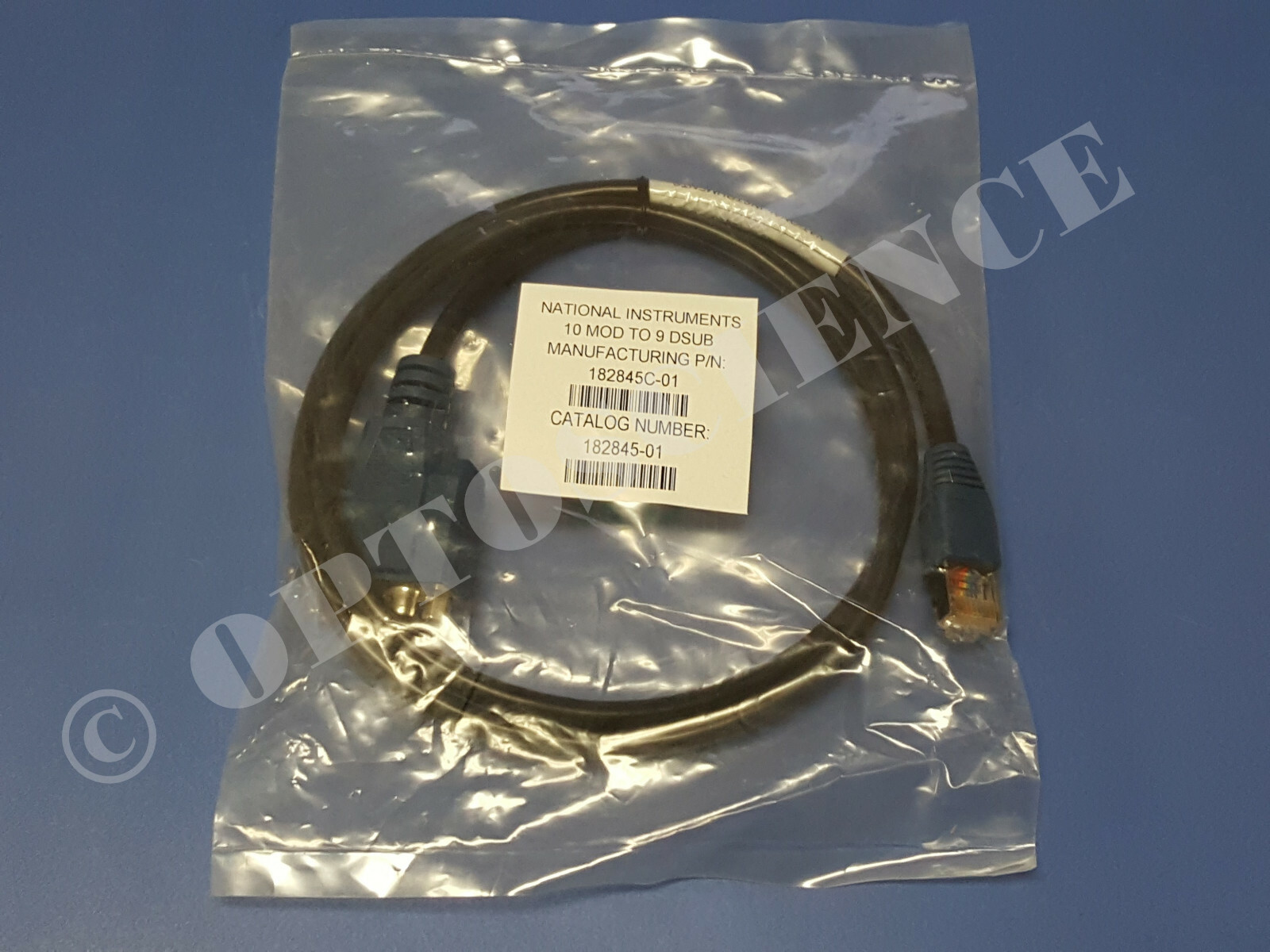 NEW - National Instruments 10 Mod to DB-9 Serial Adapter Cable, 182845C ...