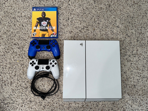 Sony+PlayStation+4+Launch+Edition+500GB+Glacier+White+Console for sale ...