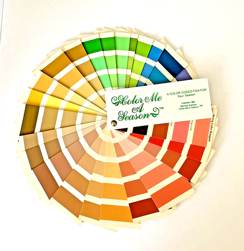 Color Me a Season SPRING Color Fan Bernice Kentner 200 plus colors ...
